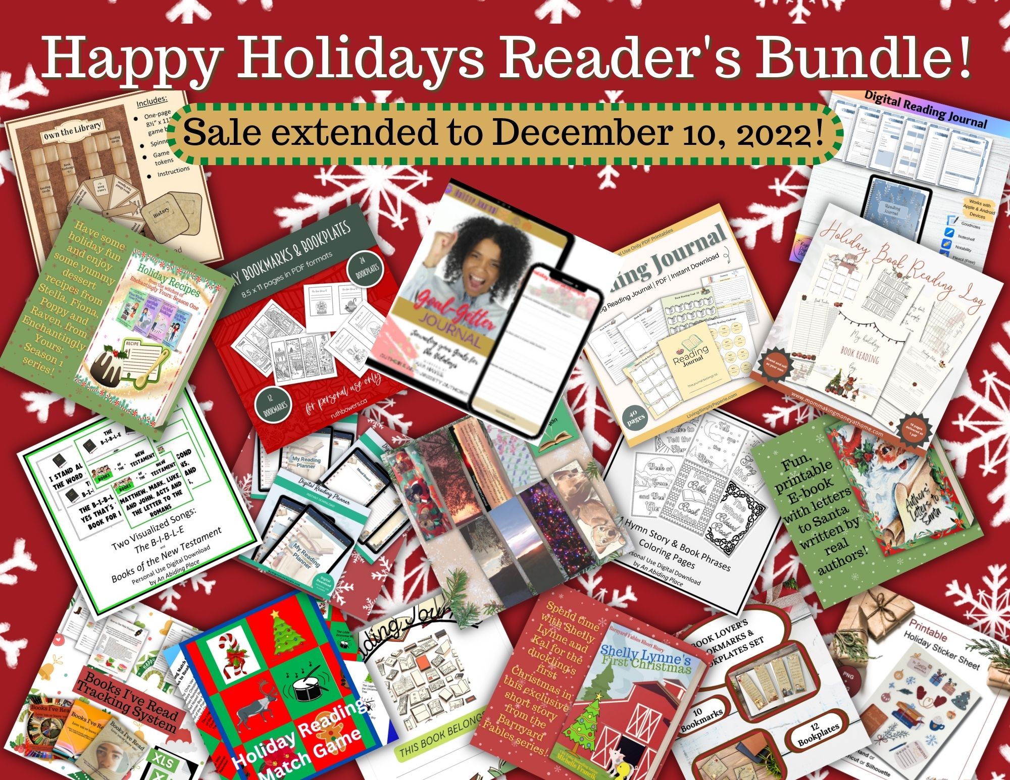 Happy Holidays Reader’s Bundle sale extended! – Books by Meagan